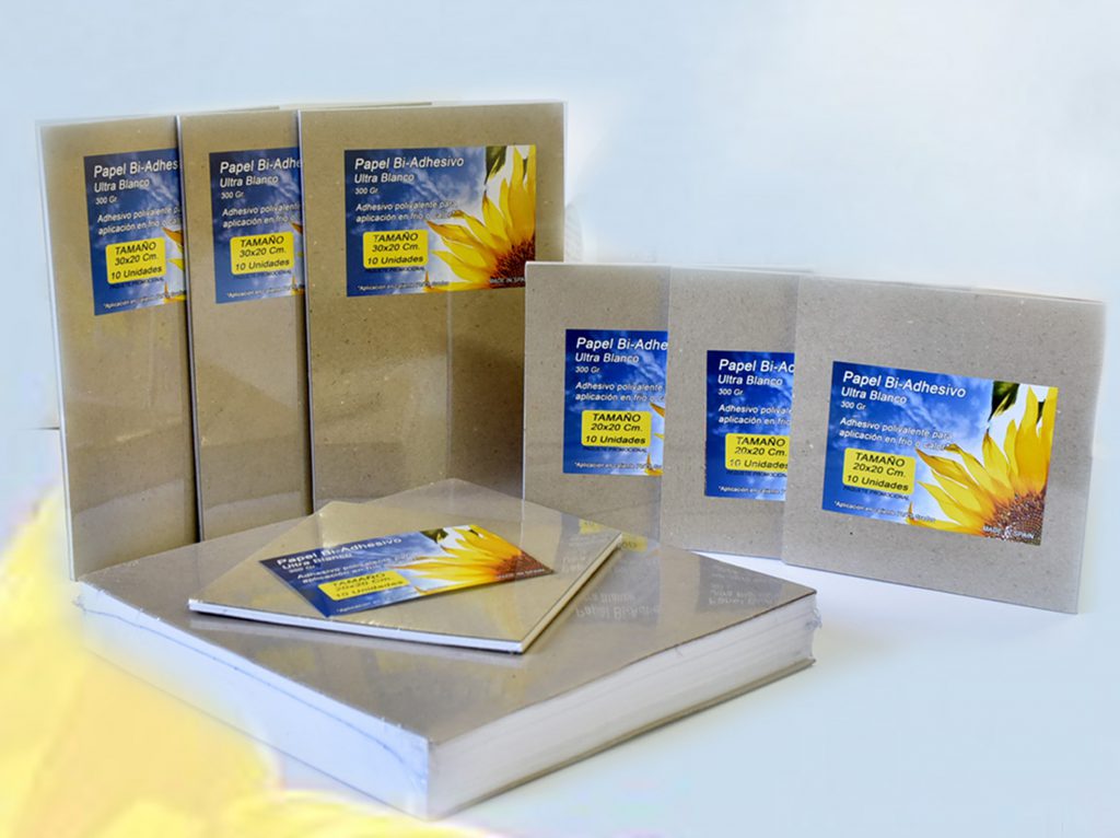 Hoja Adhesiva doble cara Térmica SIN TACK - Raillo Imagen Digital