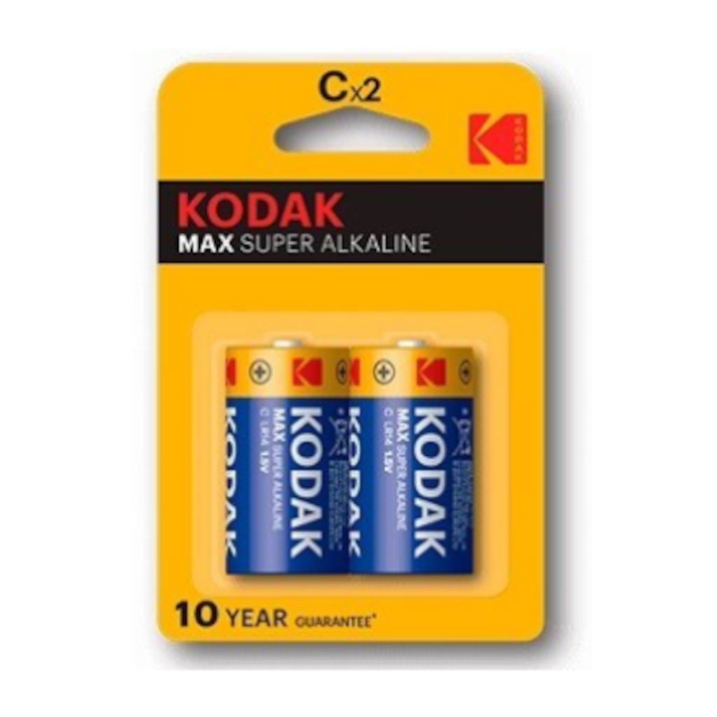 Kodak Pilas LR20 Max Super Alkaline Dx2 - RAILLO.ES