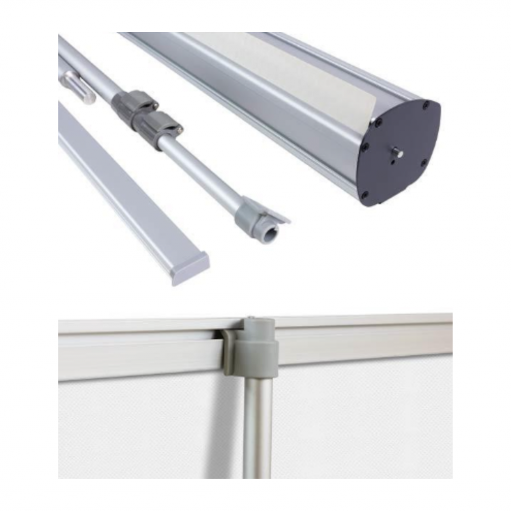 ROLL-UP ALUMINIO Y POLIMERO METALIZADO - RAILLO.ES